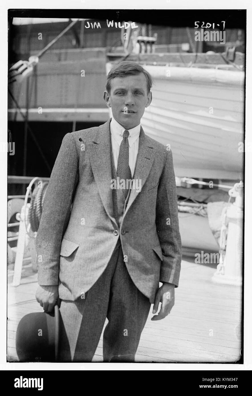Portrait of Jim Wilde, a key figure in early 20th-century American ...
