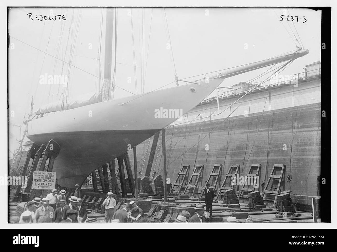 Photograph of the ship Resolute, taken from the Library of Congress ...