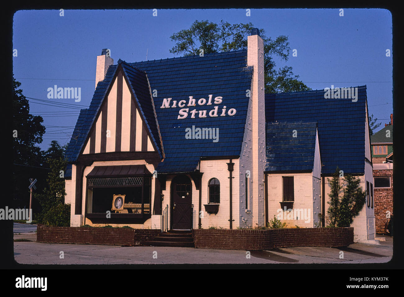 Historic photograph of the Pure gas station on Calhoun Avenue in ...