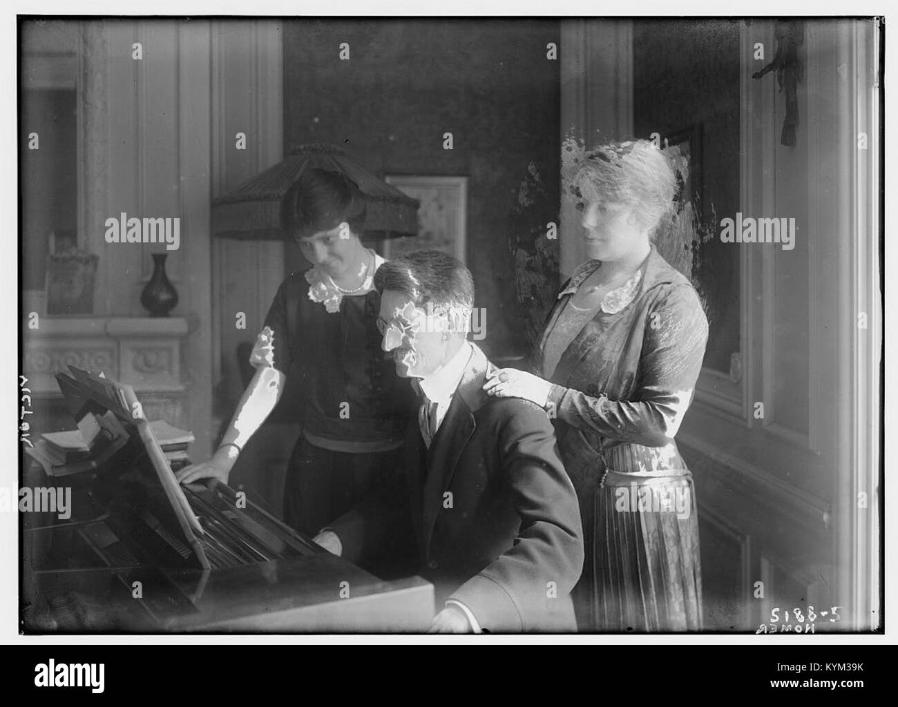 Photograph of Homer, captured in a vintage portrait from the Library of ...