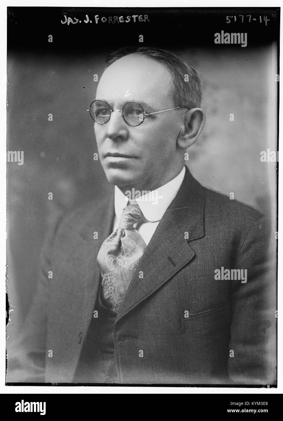 Photograph of Jas J. Forrester, an influential figure from the early ...