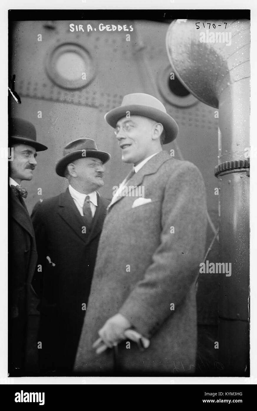 Photograph of Sir A Geddes, taken as part of a historical collection ...