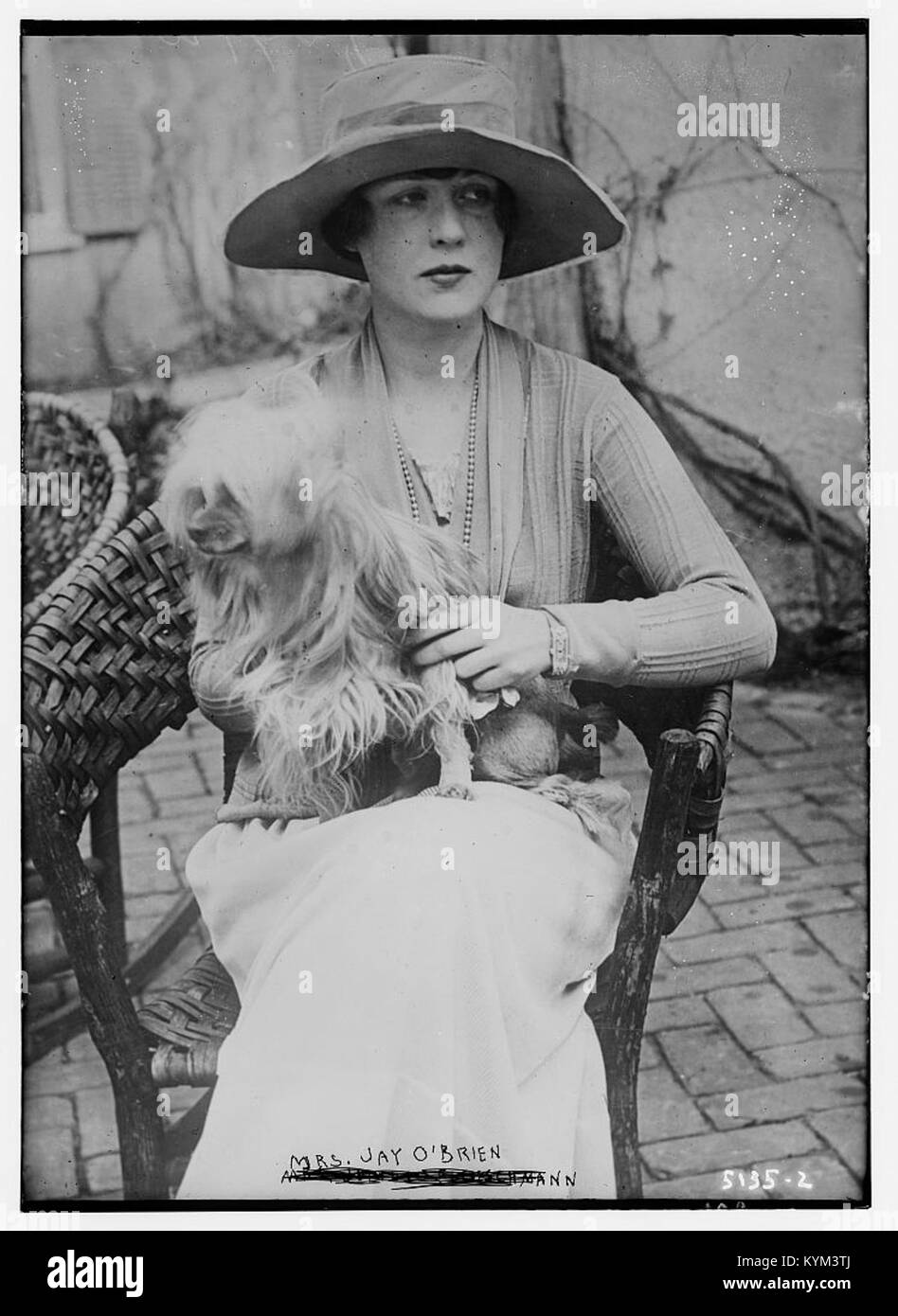 A historical portrait of Mrs. Jay O'Brien, taken from the Library of ...