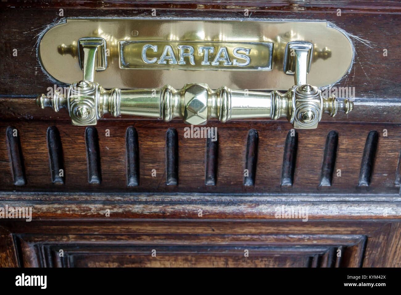 Buenos Aires Argentina,Palermo,wooden door,letter drop,brass,shiny ...