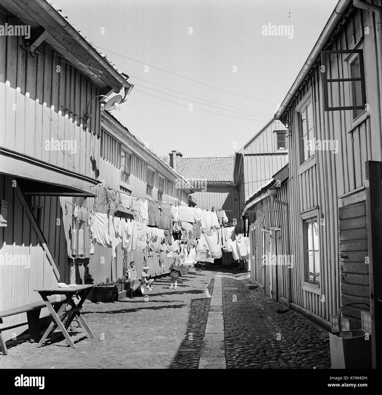 A historical photograph of Jönköping, Småland, Sweden, showcasing the ...