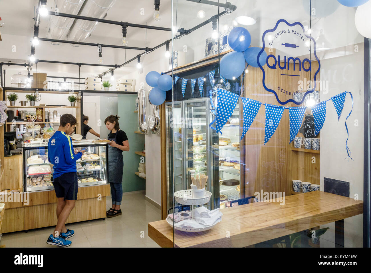 Buenos Aires Argentina,Palermo,Quma Catering & Pasteleria bakery,inside ...