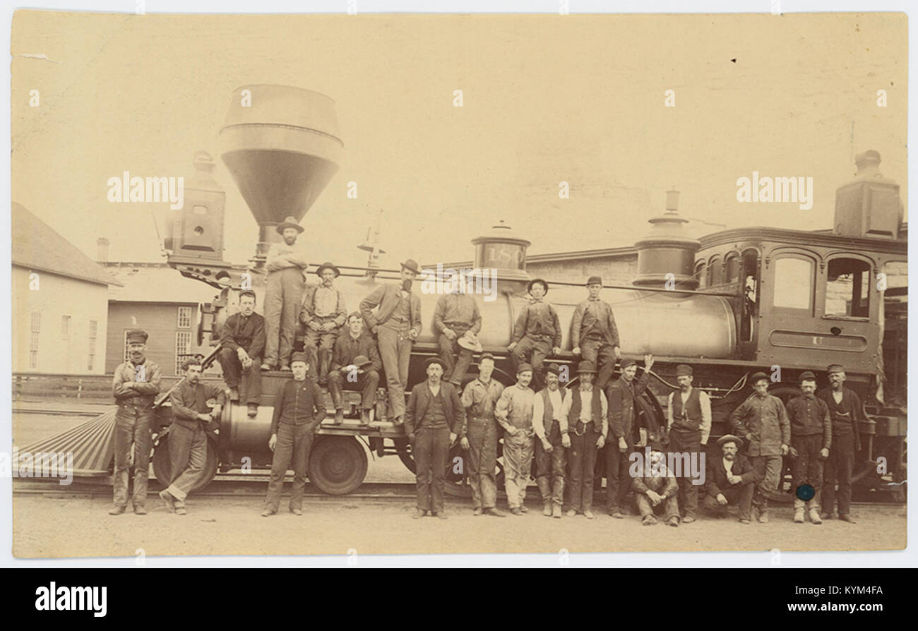 Workers of the union pacific railroad hi-res stock photography and ...