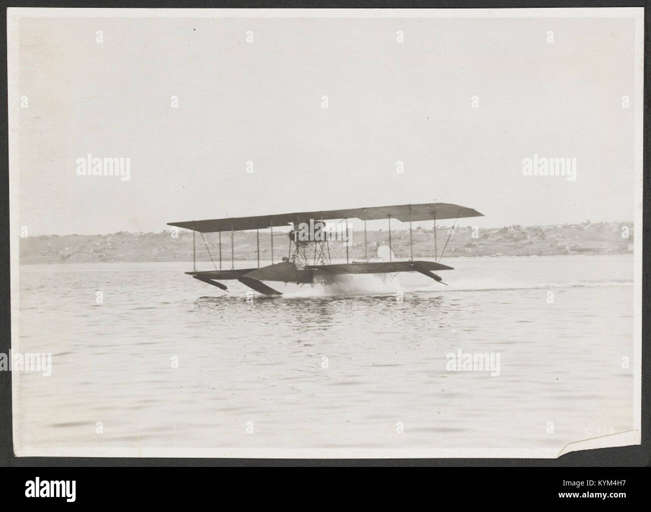 [Curtiss Model F on San Diego Bay] 35592373344 o Stock Photo - Alamy