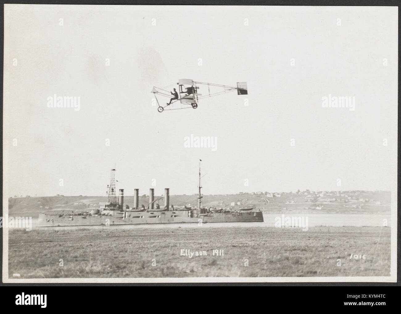 A historic 1911 photograph of Theodore Ellyson, the first Naval Aviator ...