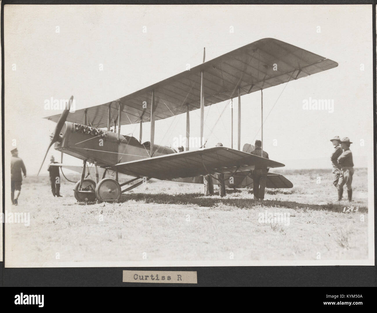 The Curtiss R-2, an early biplane model, was part of the United States ...