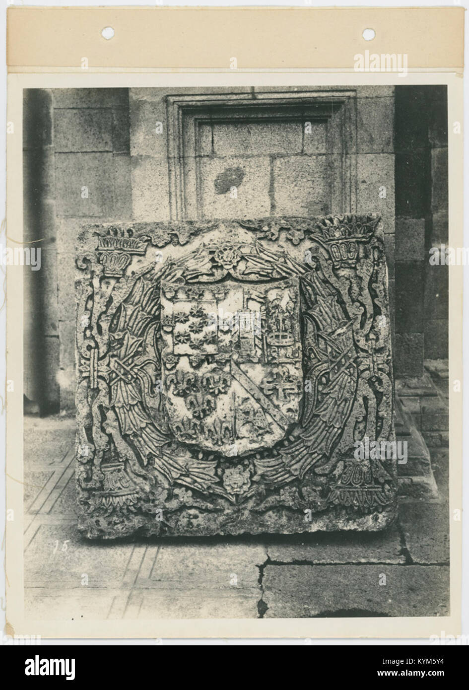 Carved shield hi-res stock photography and images - Alamy