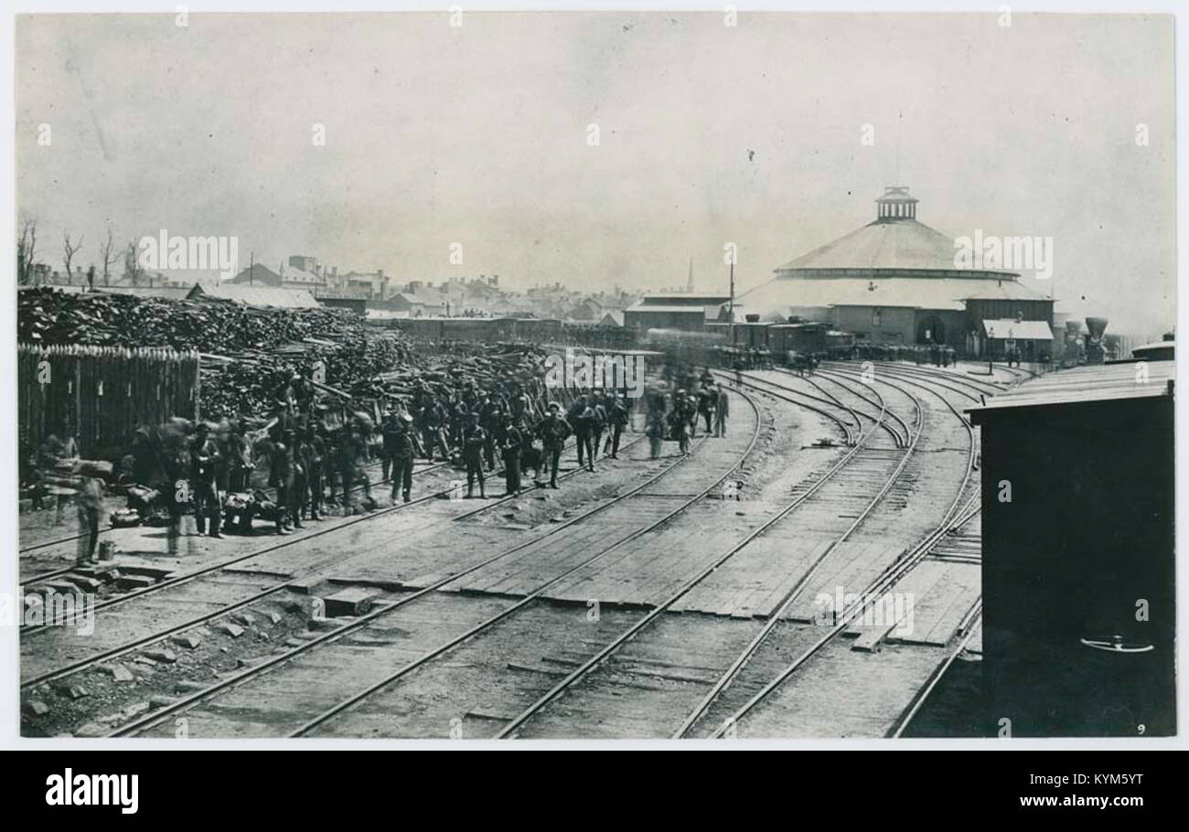 A historical view of the Orange & Alexandria Railroad during the ...