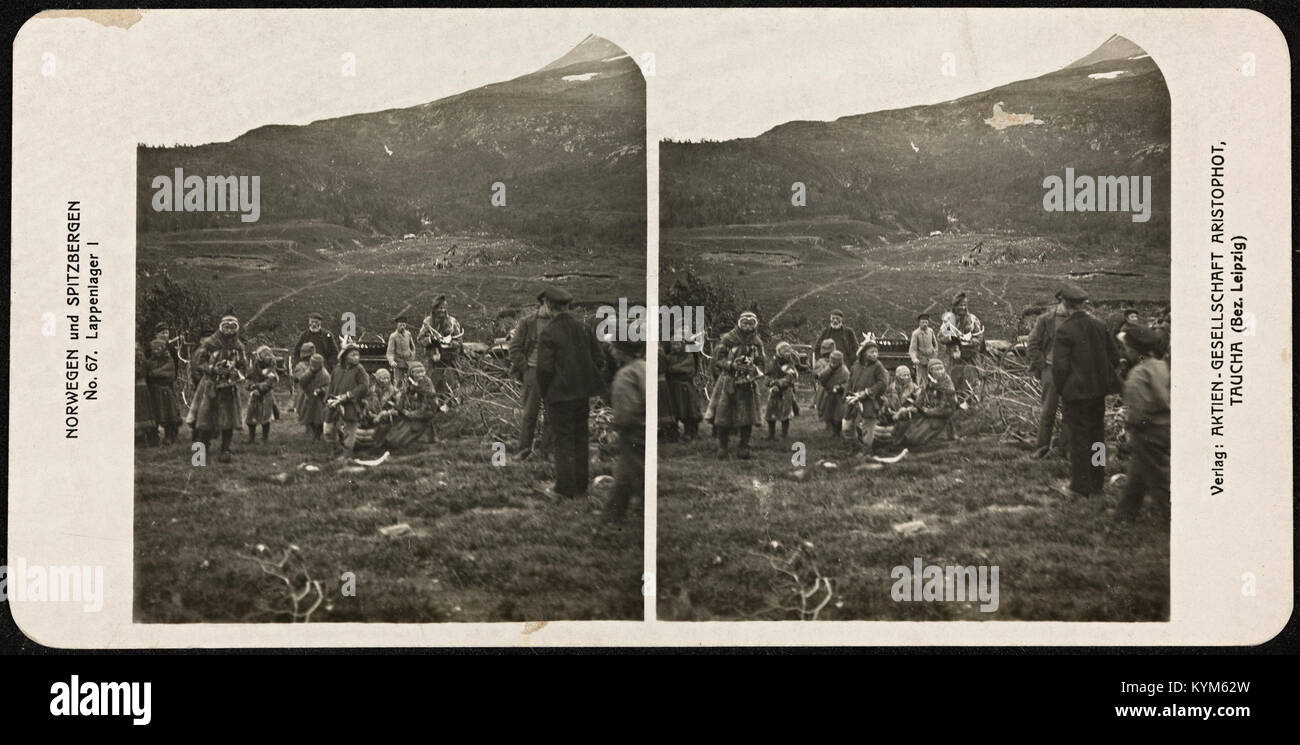 Historical photograph from the National Library of Norway, depicting ...