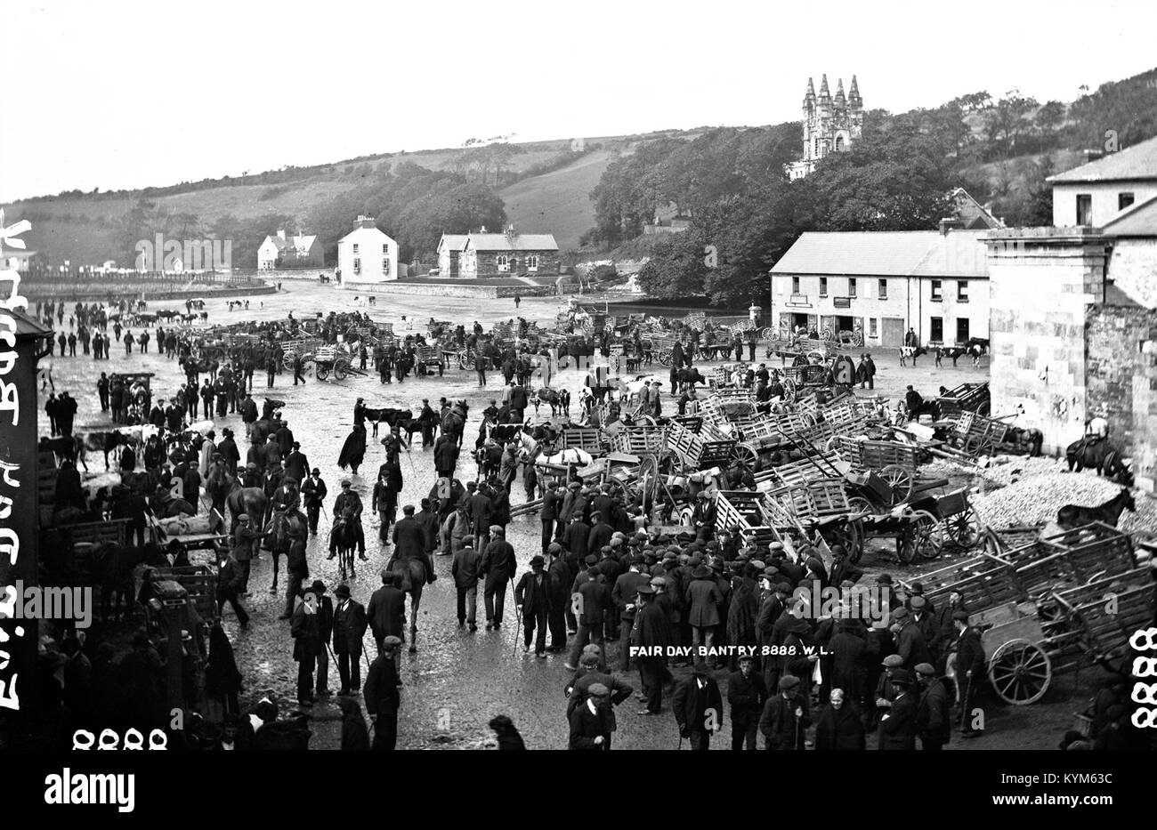 Market stalls background Black and White Stock Photos & Images - Alamy