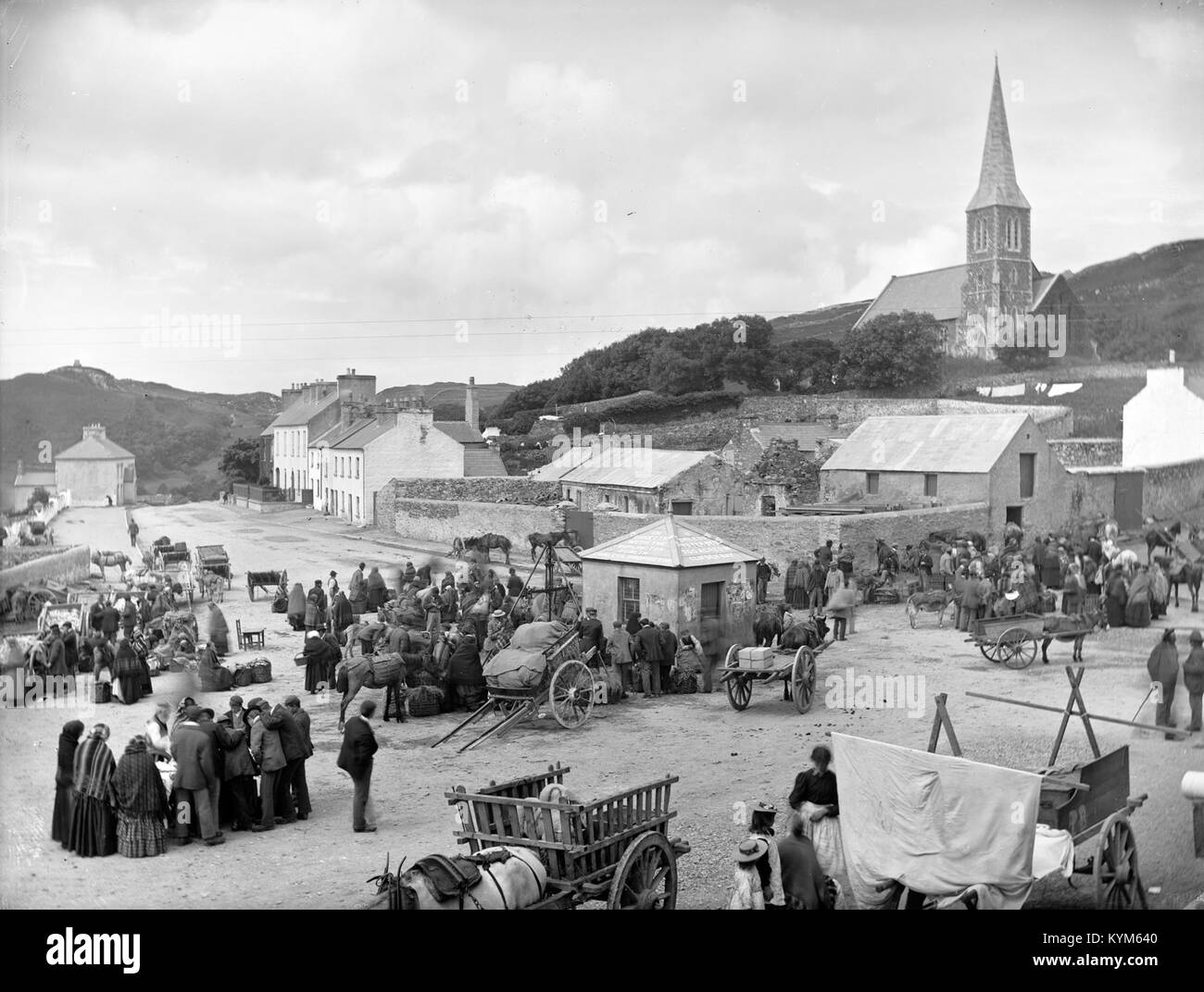 A historic photograph by Robert French, part of the Lawrence Collection ...