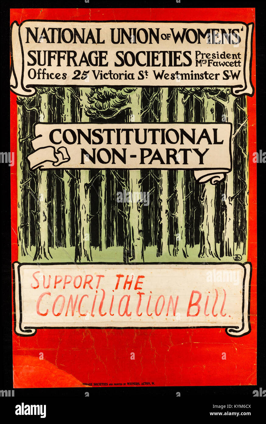 Suffrage poster hi-res stock photography and images - Alamy