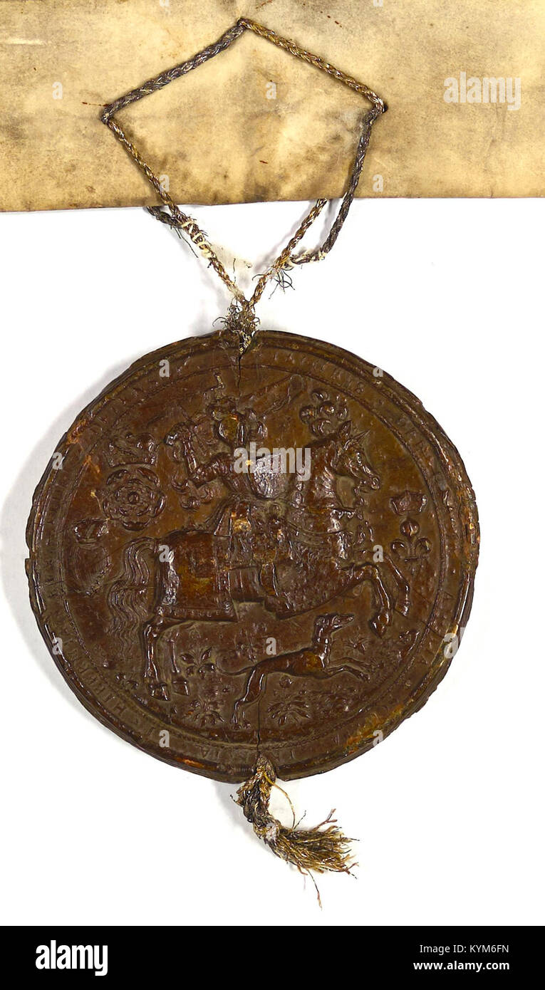 A historical document from 1622, showing the royal patent that granted ...