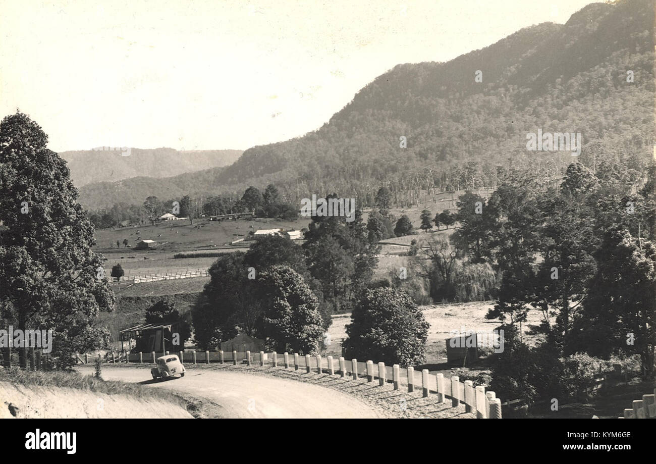 A landscape photograph of the area near Bellingen, New South Wales ...