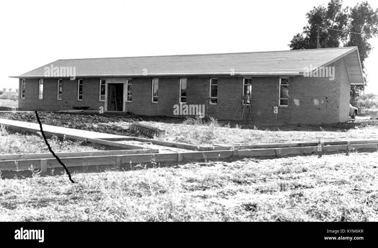 A photograph showing a building or structure related to the Rocky Ford ...
