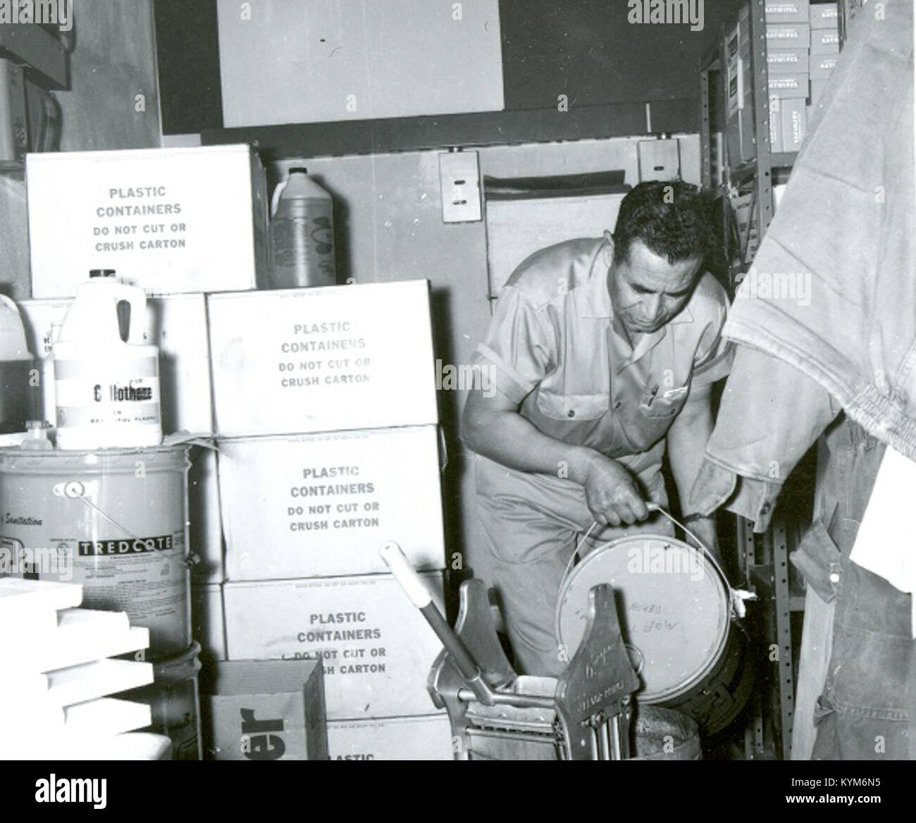 Sam Sandoval custodian Walsenburg CO 37517074311 o Stock Photo - Alamy