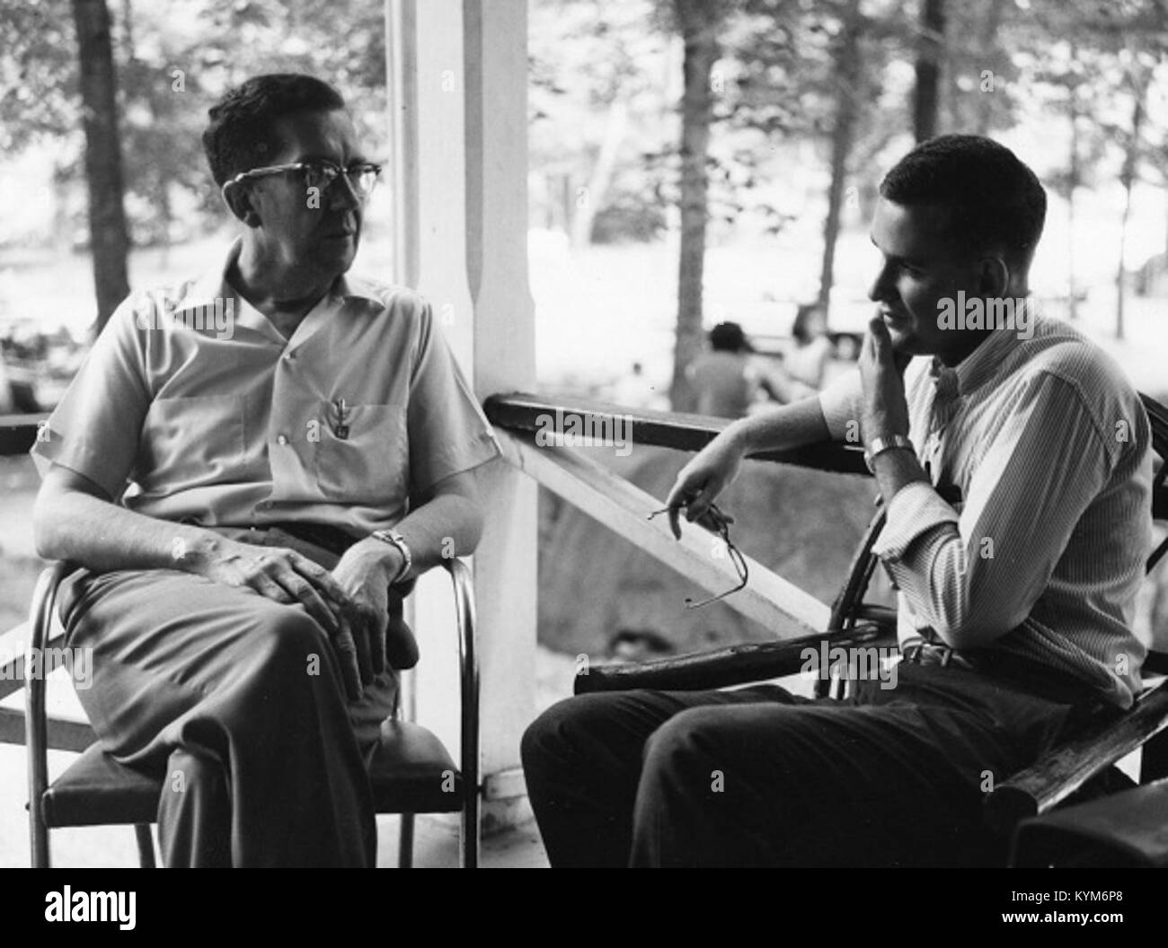 An image from the 1964 Missionary Retreat, a historical event likely ...