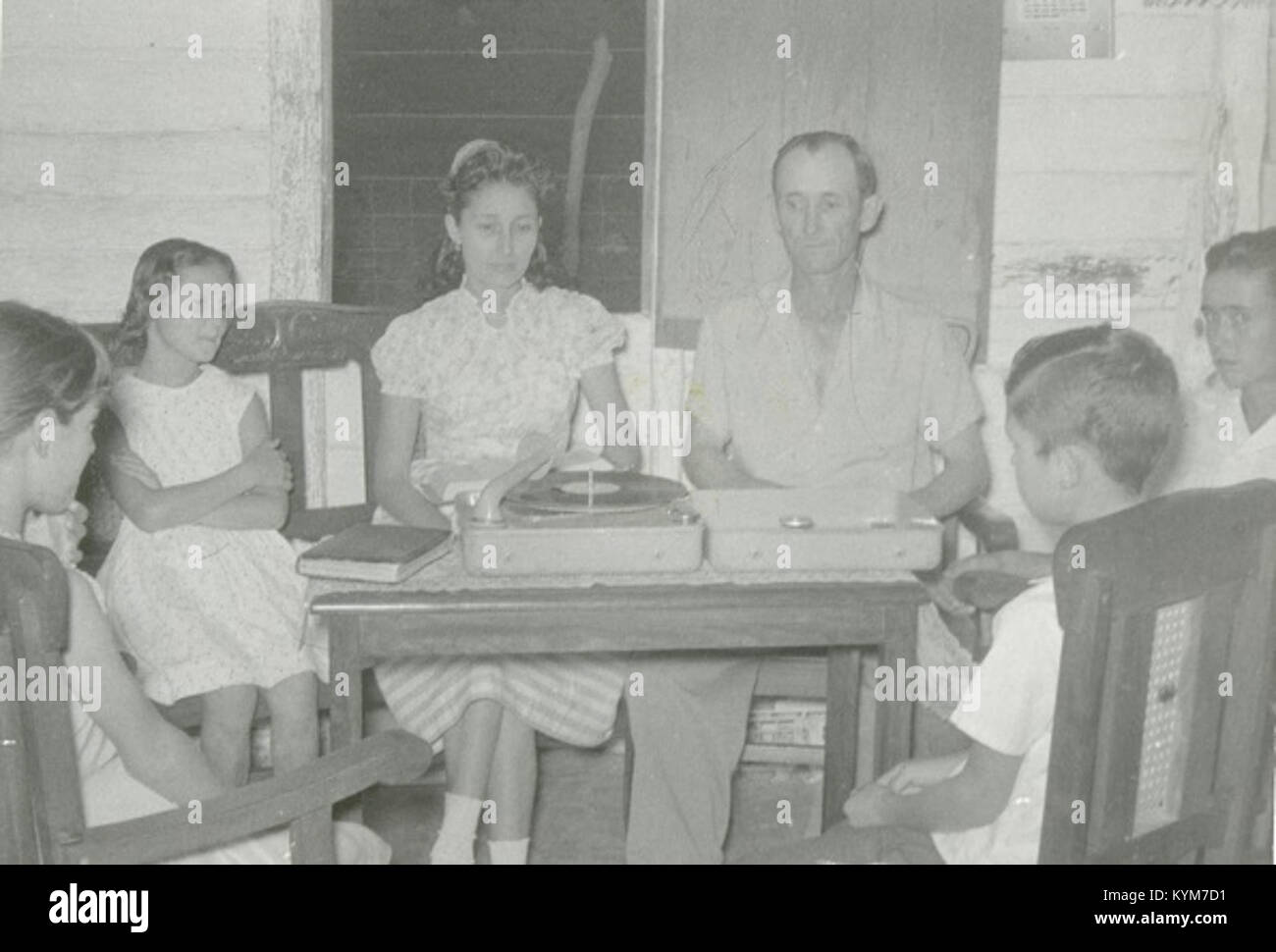 A historical photograph featuring the Ybanc family in Sam Vicente, Cuba ...