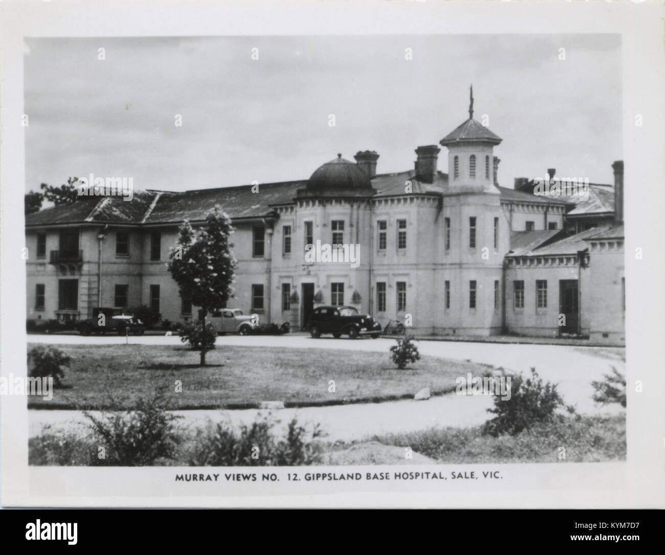 A photograph of Gippsland Base Hospital in Sale, Victoria, showing the ...