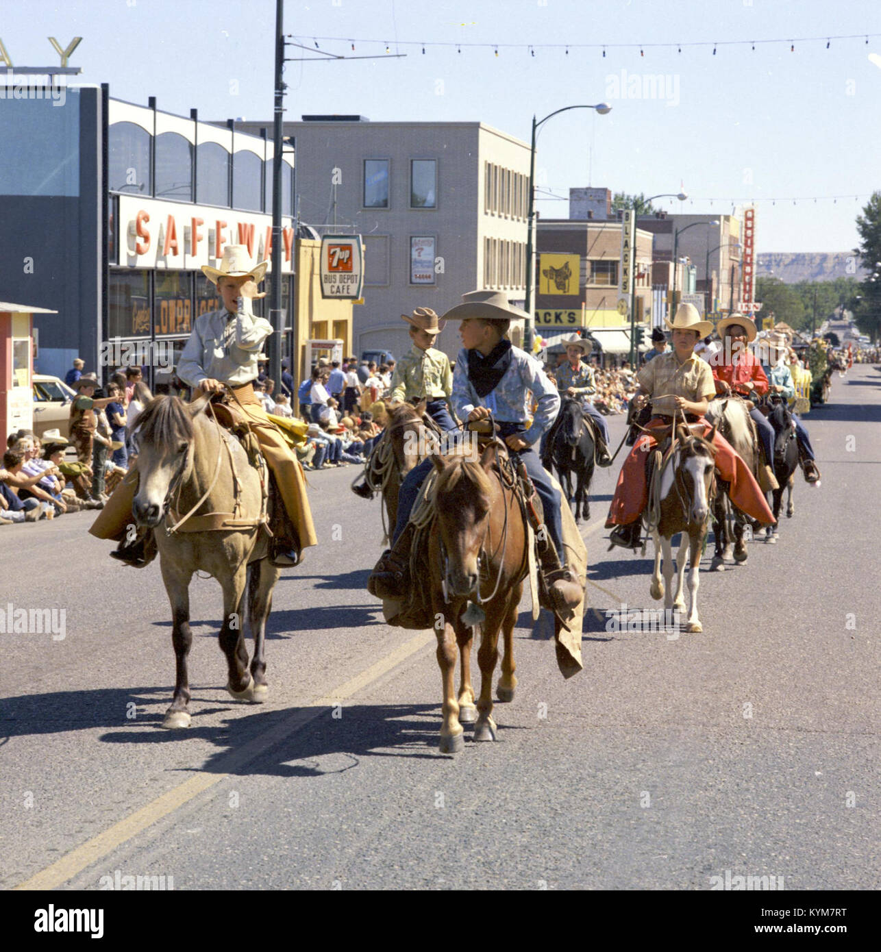 A Photograph From The Medicine Hat Exhibition And Stampede Parade