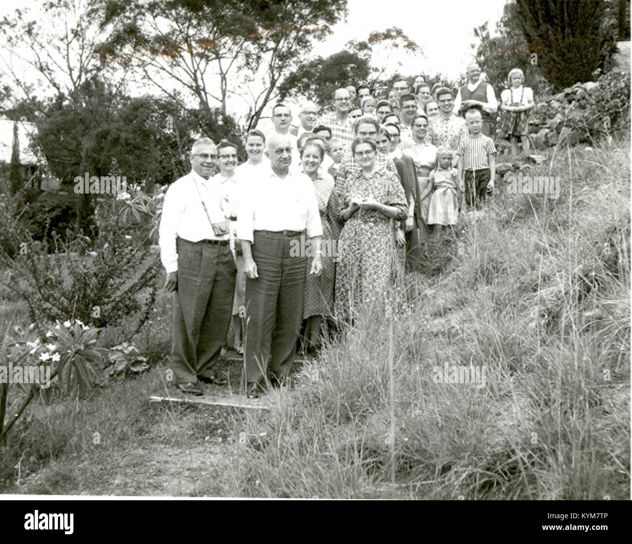A photograph of missionaries in Ethiopia, showcasing the Mennonite ...