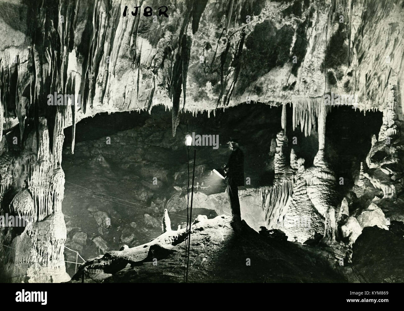 The Proscenium section of Lucas Cave, located in the Jenolan Caves of ...