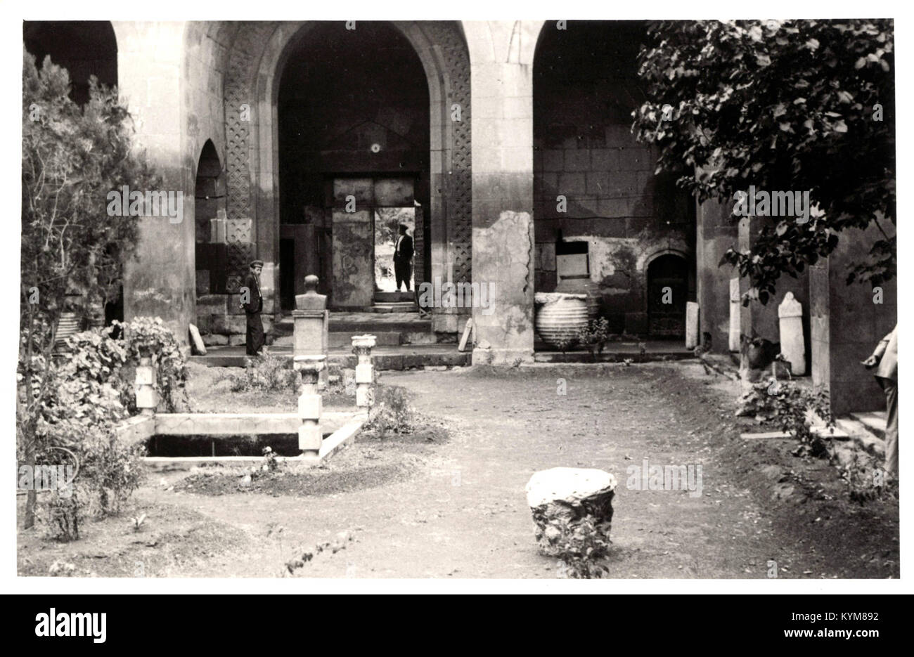 Photograph of the Kayseri Archaeological Museum, showing one of its ...