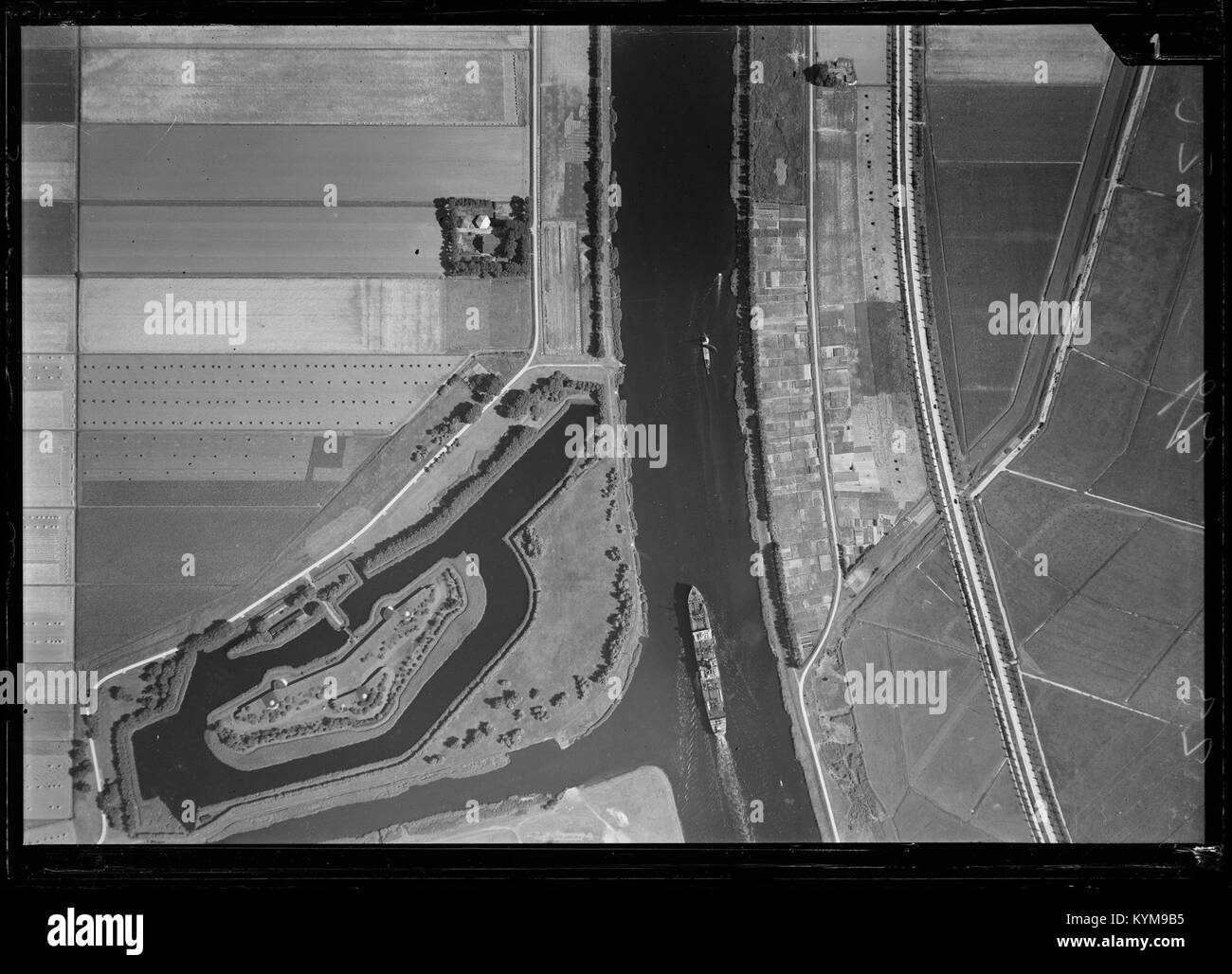 View of velsen Black and White Stock Photos & Images - Alamy