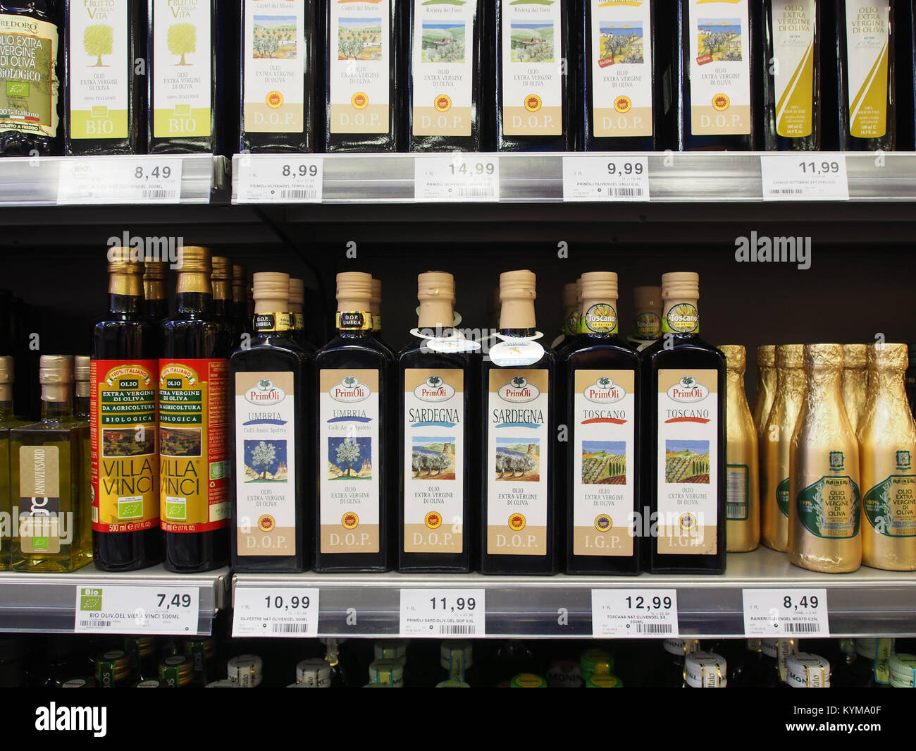 Photograph of an Edeka store in Baden-Baden, showcasing their range of ...