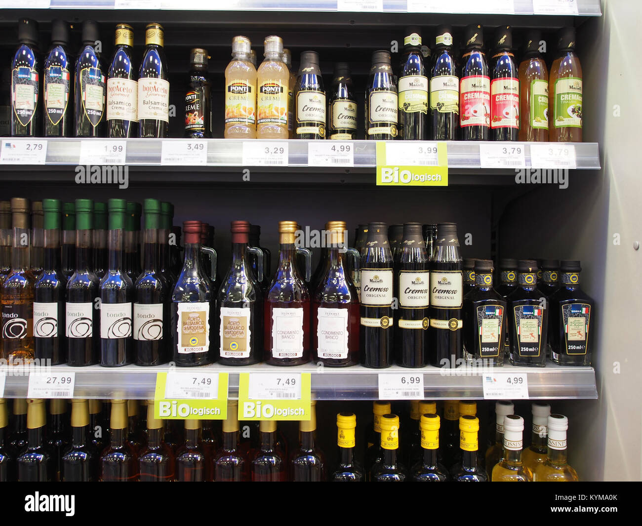 A photograph of an Edeka store in Baden-Baden, Germany, showing the ...