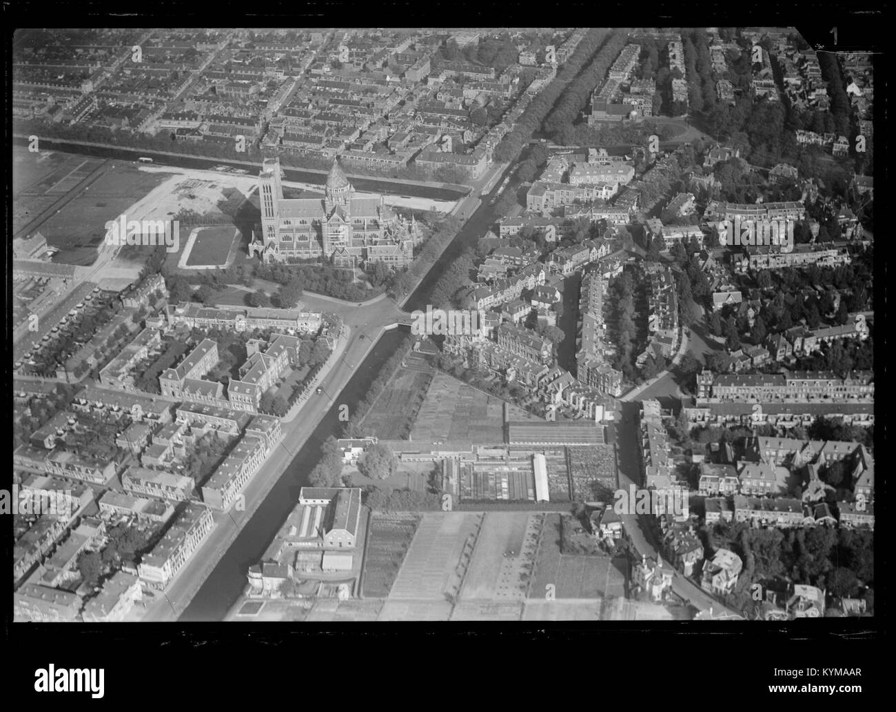 Aerial view haarlem netherlands hi-res stock photography and images - Alamy