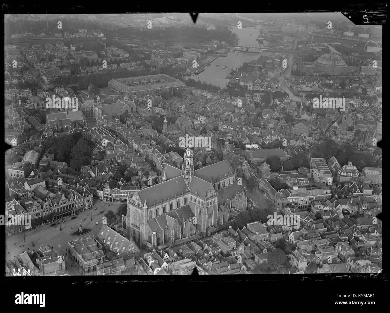 Aerial photo haarlem hi-res stock photography and images - Alamy