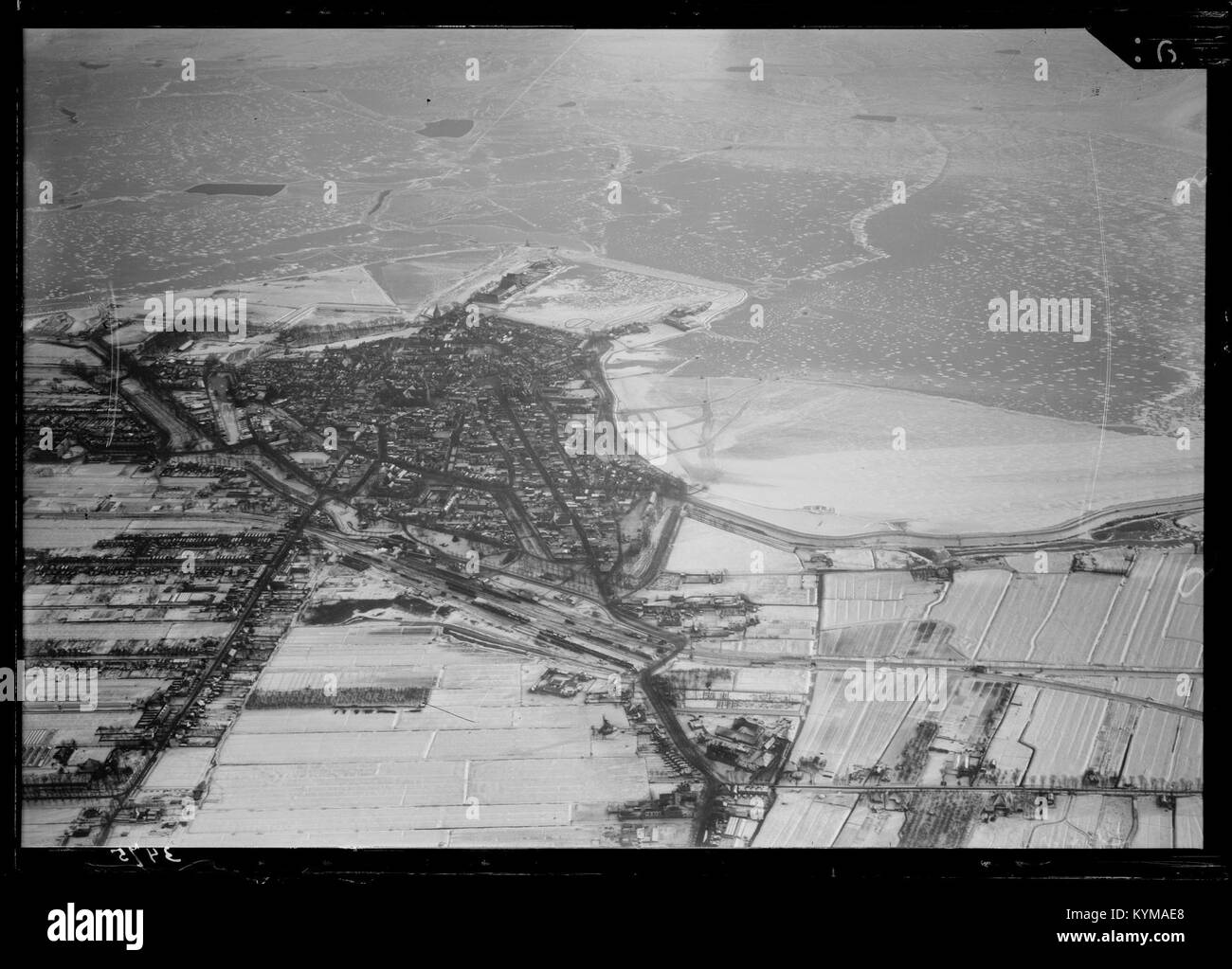 Reflecting the towns early development hi-res stock photography and ...