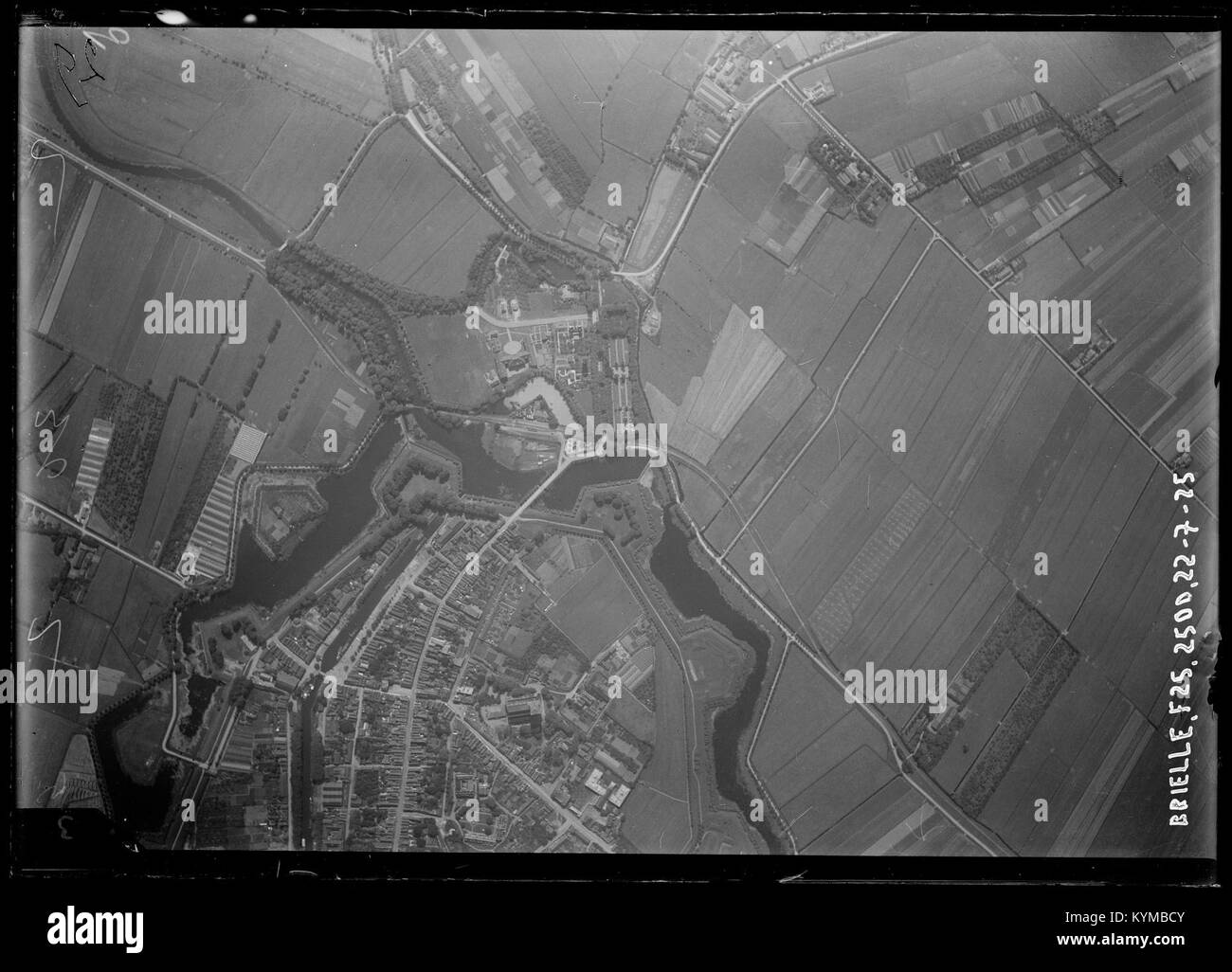 Brielle aerial hi-res stock photography and images - Alamy