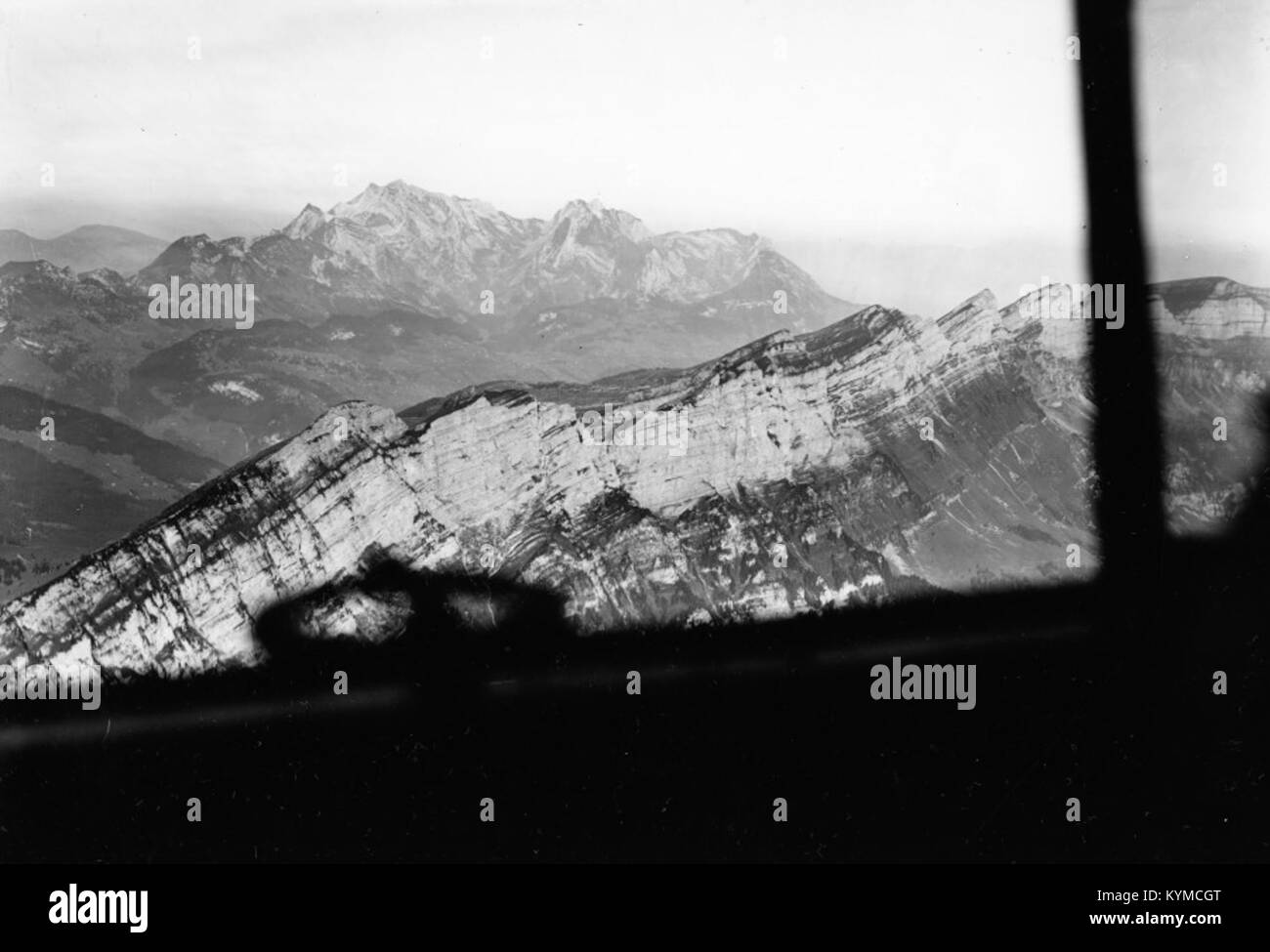 A historical photograph of an American military aircraft, Meyer model ...