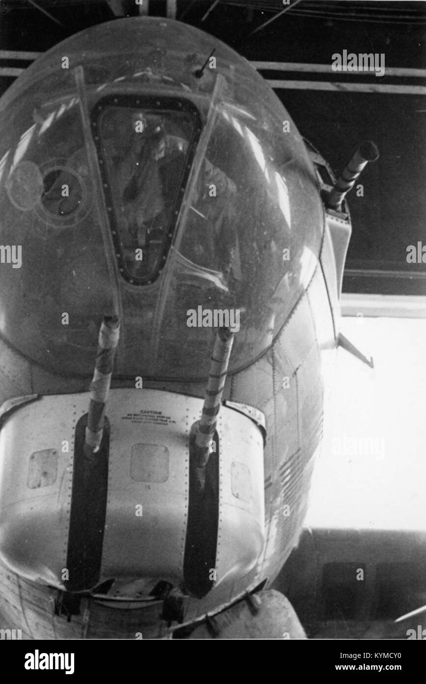 A photograph from the Melching collection, showing members of the 483rd ...