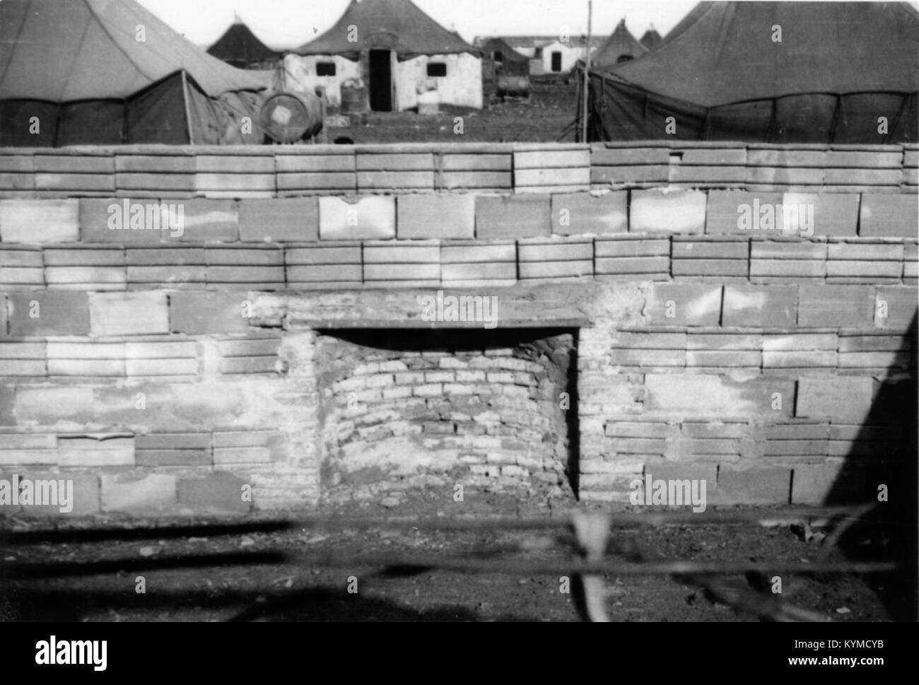 A historical photograph of the 483rd Bombardment Group (BG) of the U.S ...