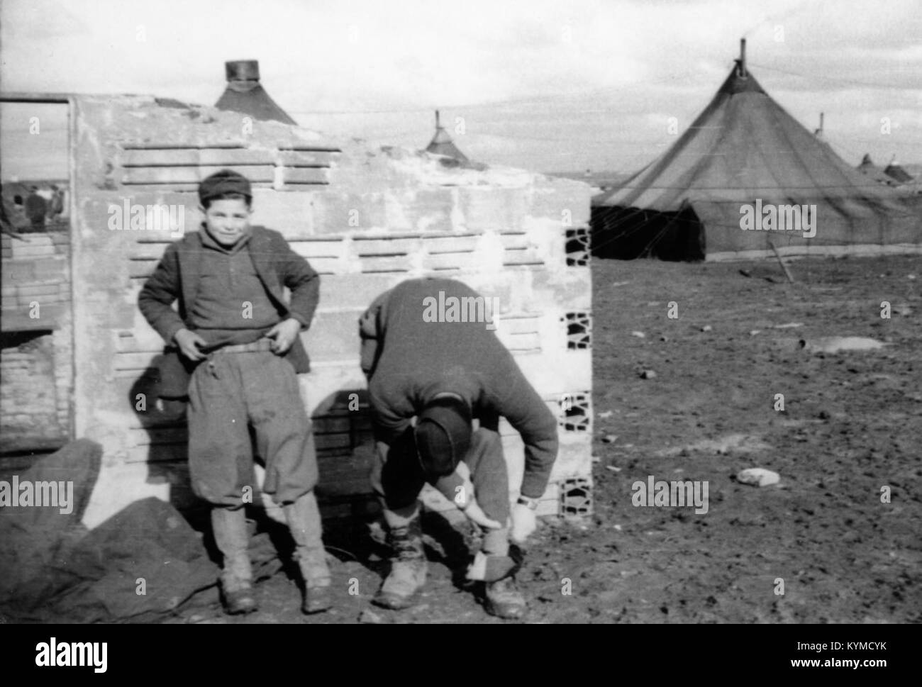 A second historic photograph of the 483rd Bombardment Group (BG ...