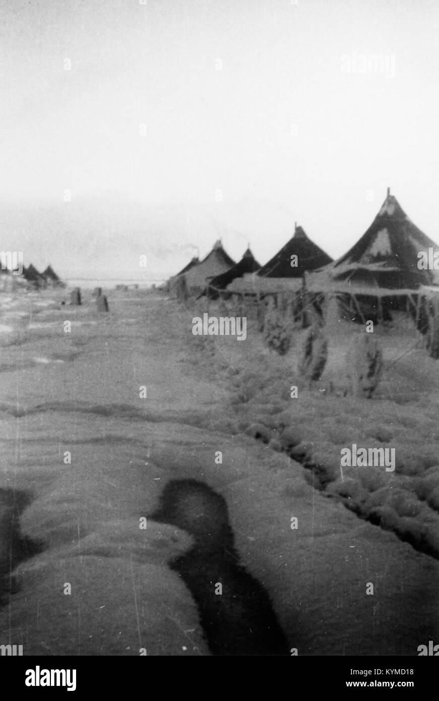 A photograph from the 483rd Bombardment Group collection, showing a B ...