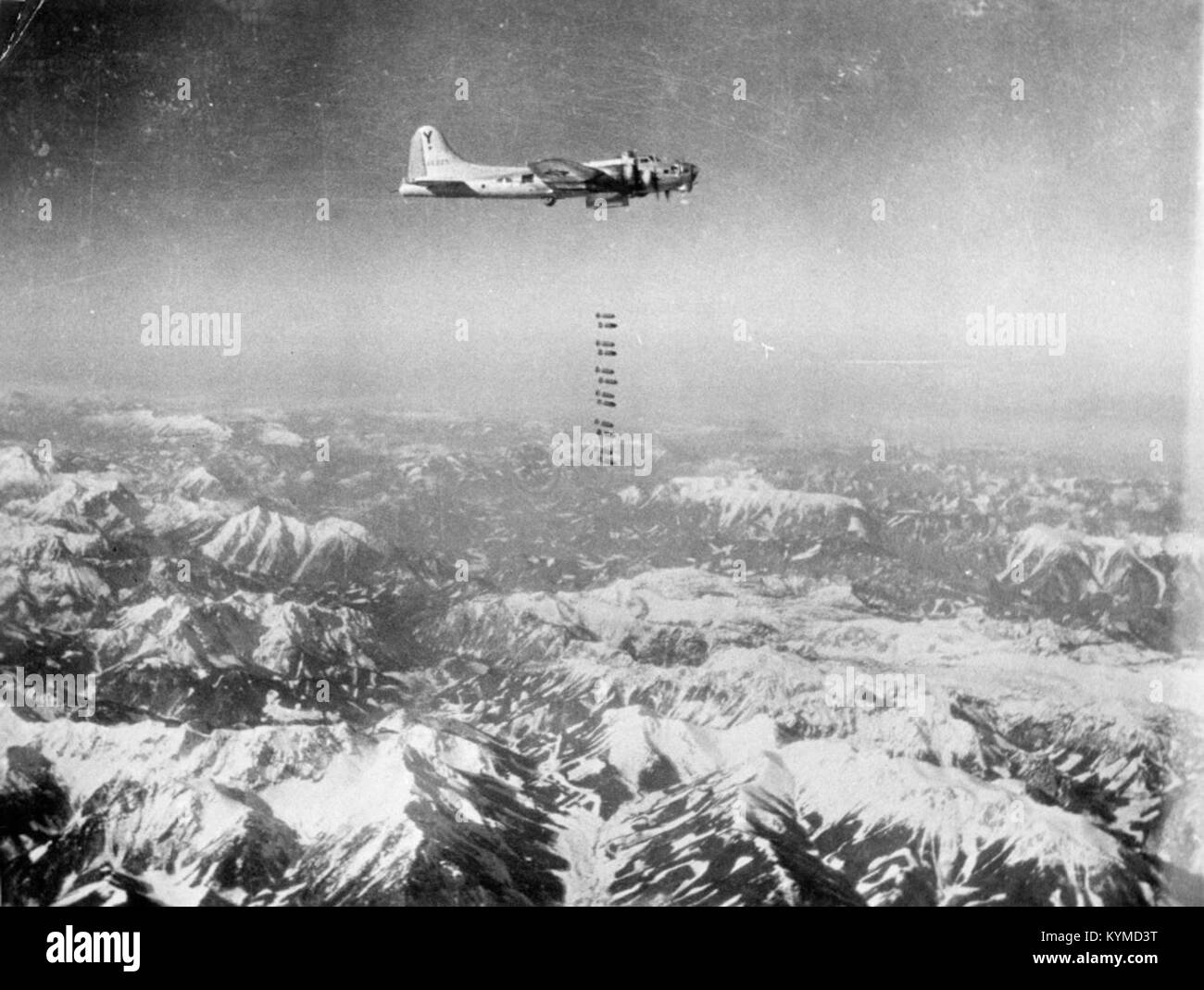 A historical photograph of the 483rd Bombardment Group, showcasing ...