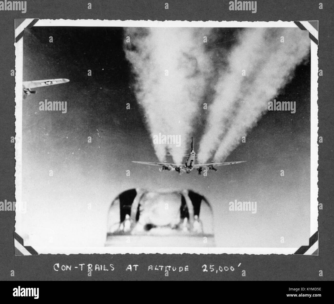 A historical photograph of a member of the 483rd Bombardment Group ...