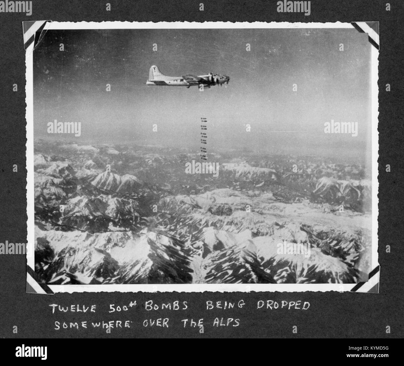 A photograph from the 483rd Bomb Group, capturing an important moment ...