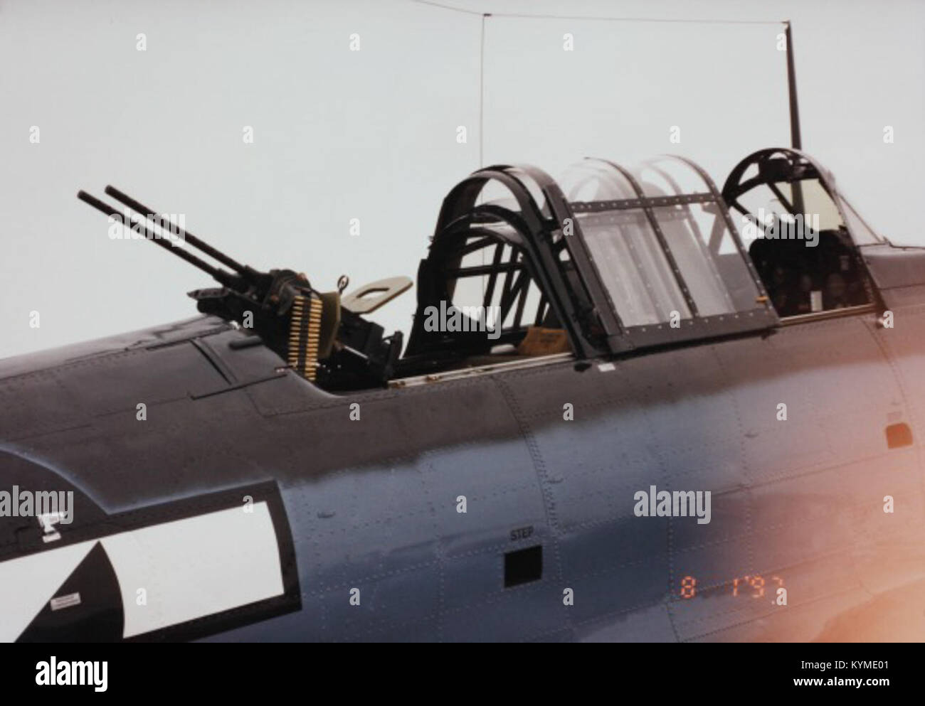 Historic image of a Douglas SBD Dauntless dive bomber, a key aircraft ...