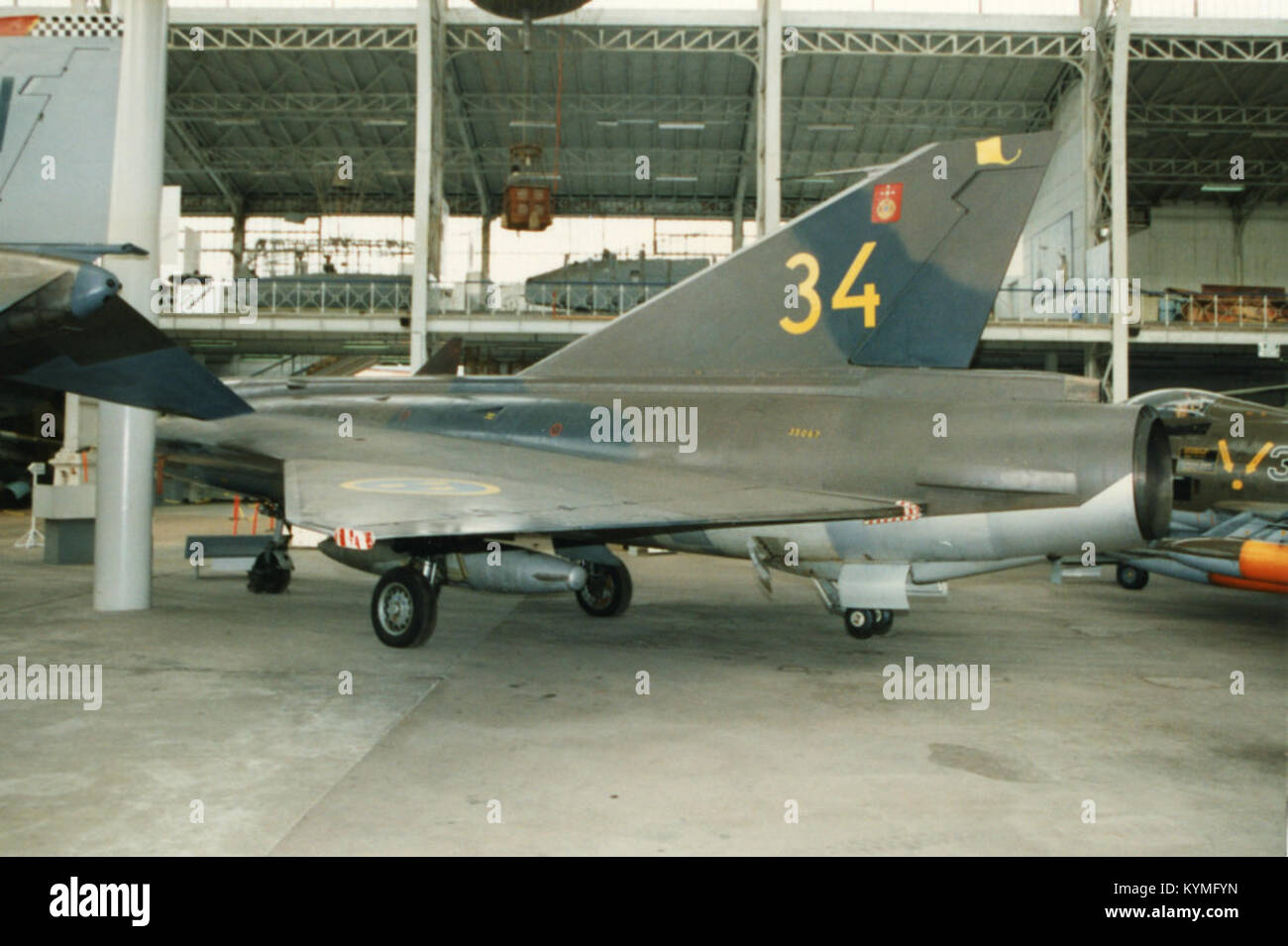 Photograph of a Saab J35A Draken aircraft, registration FV35067, at ...