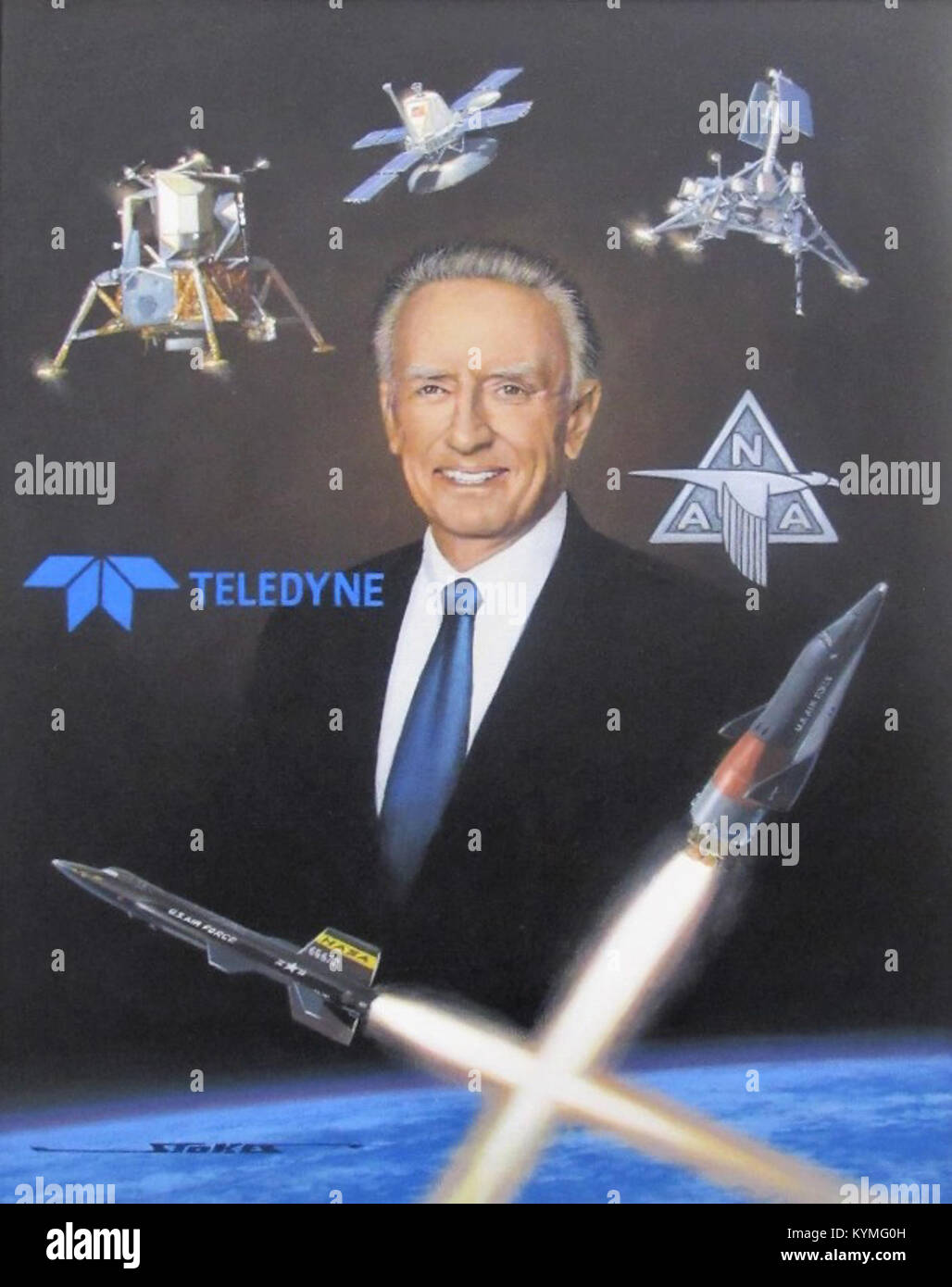 This curatorial image features the Dyna-Soar spacecraft, developed by ...