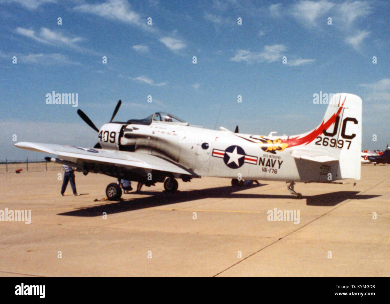 Douglas a 1 skyraider hi-res stock photography and images - Alamy